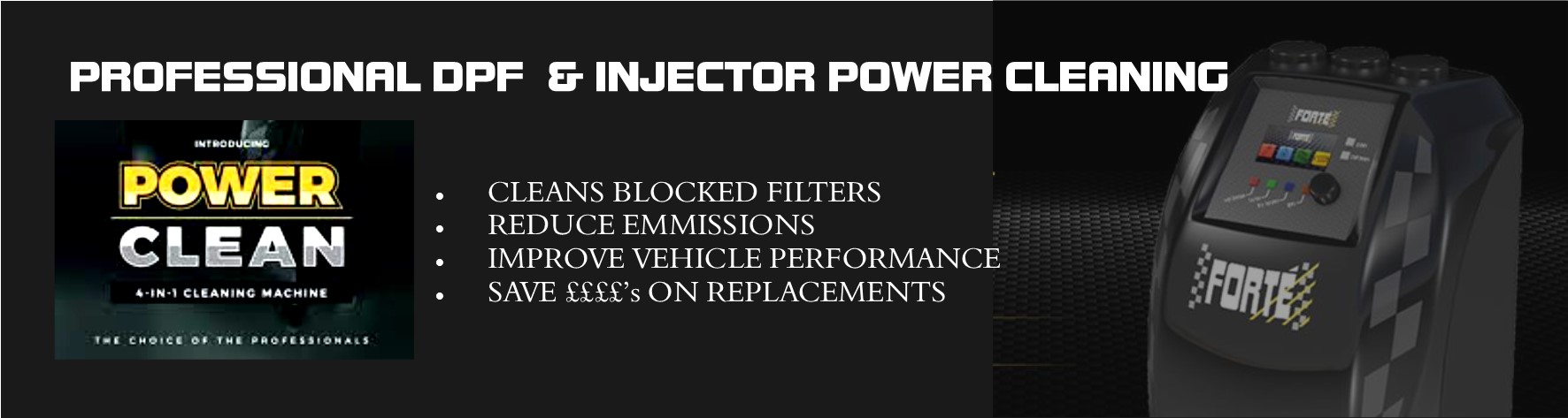 DPF Power Cleaning - Reduces Emissions | In Tune